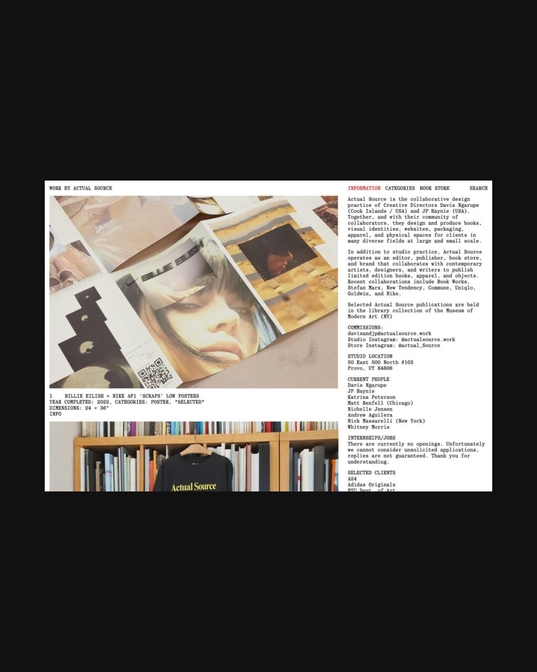 Work by Actual Source – Klikkenthéke