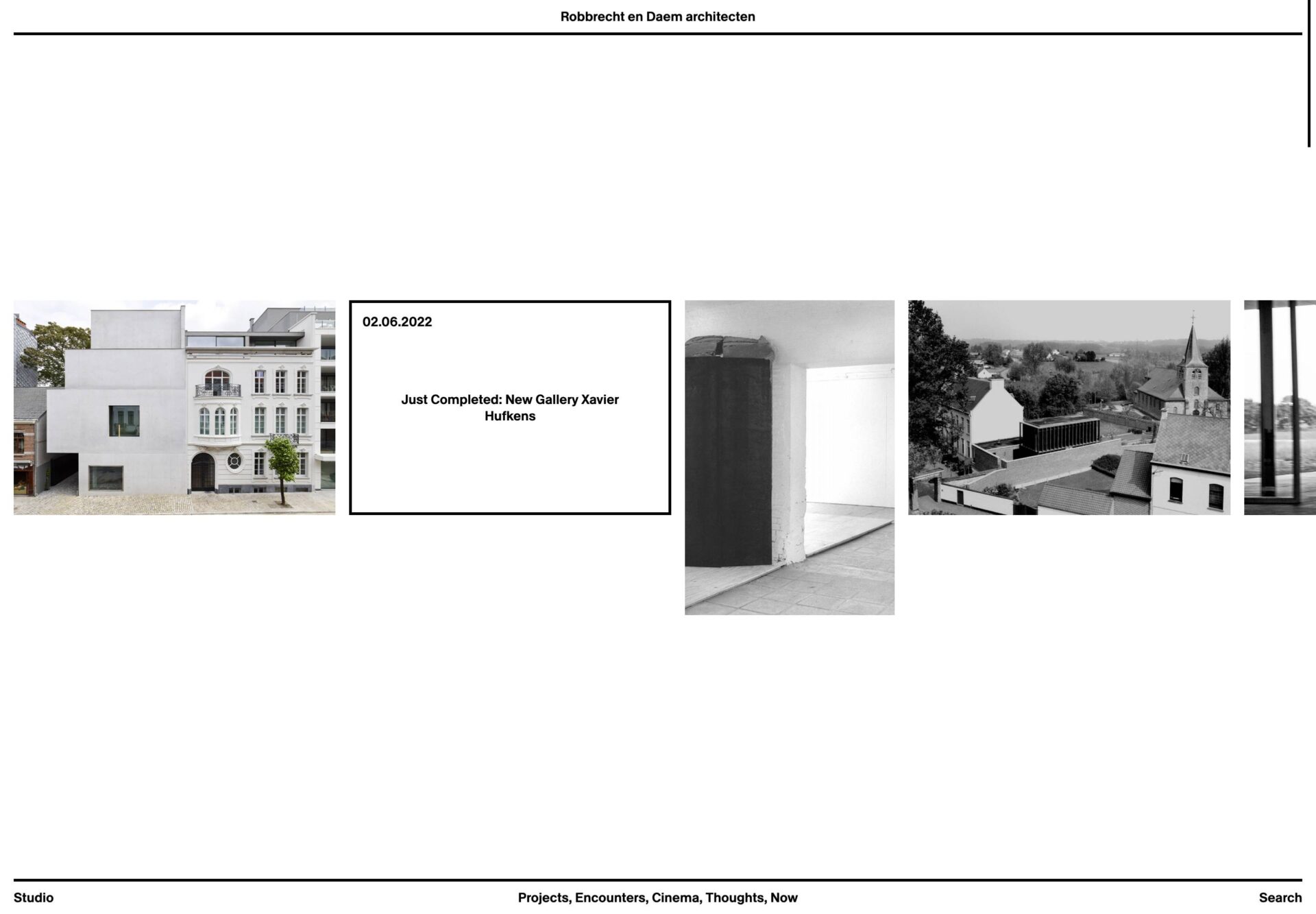 Robbrecht en Daem architecten – Klikkenthéke