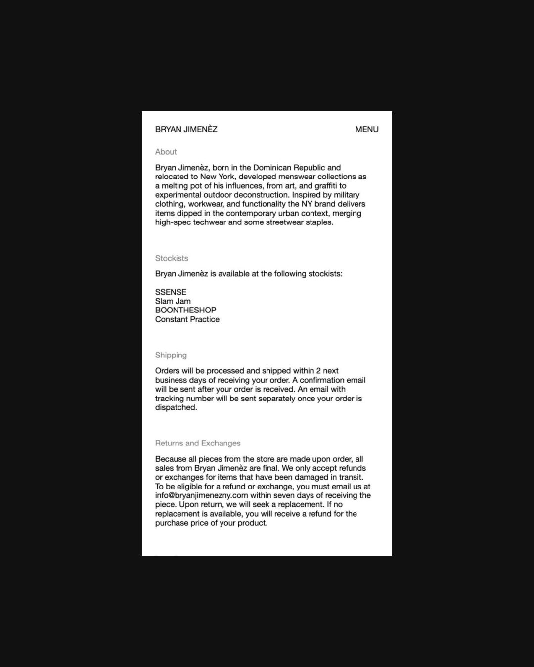 Bryan Jimenèz – Klikkenthéke