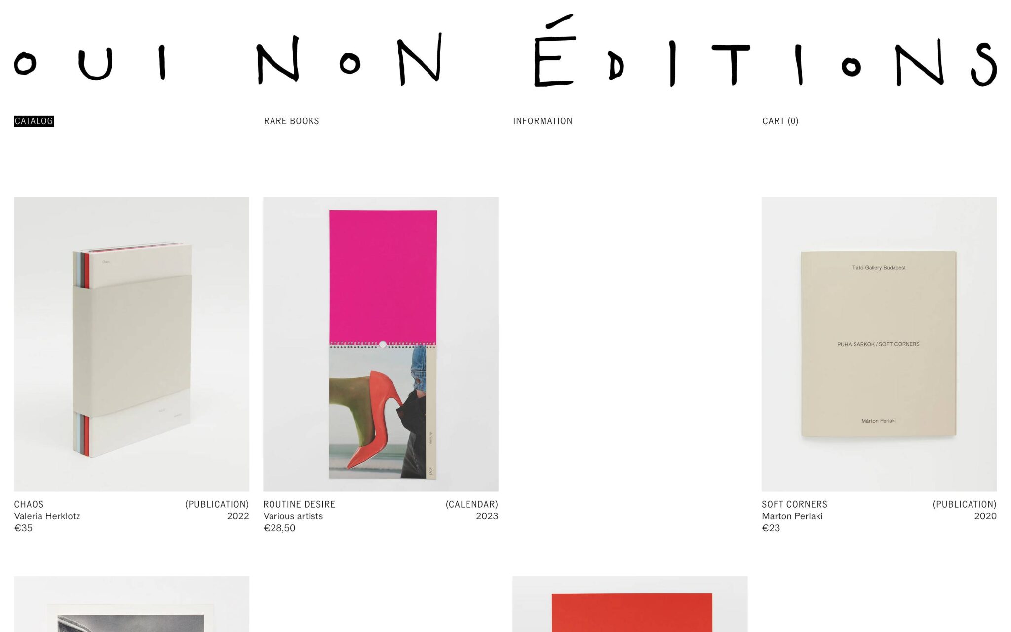 Oui Non Editions – Klikkenthéke