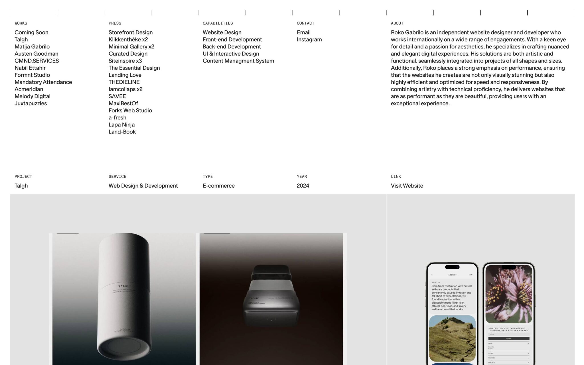 Roko Gabrilo – Klikkenthéke