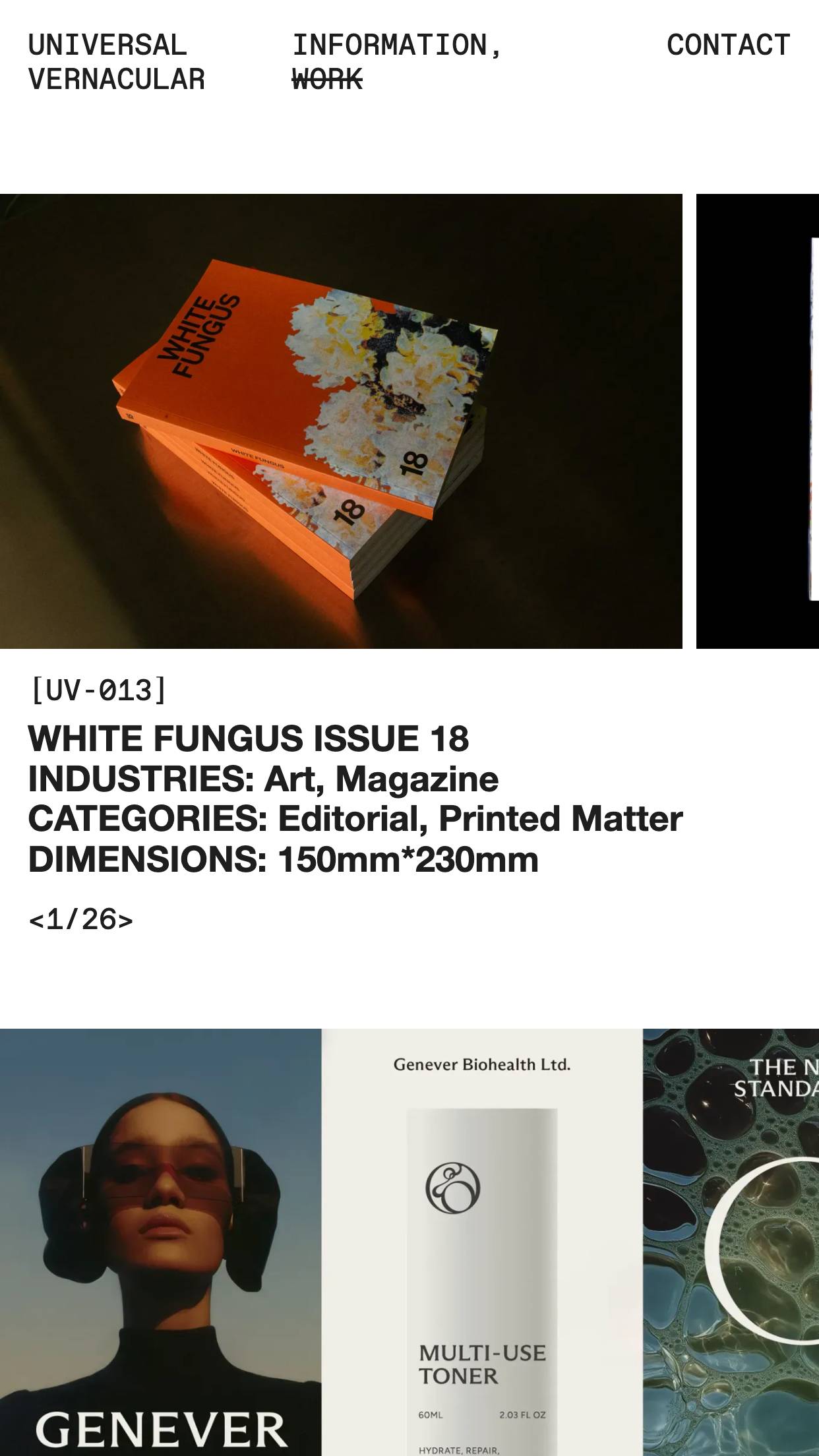 Universal Vernacular – Klikkenthéke